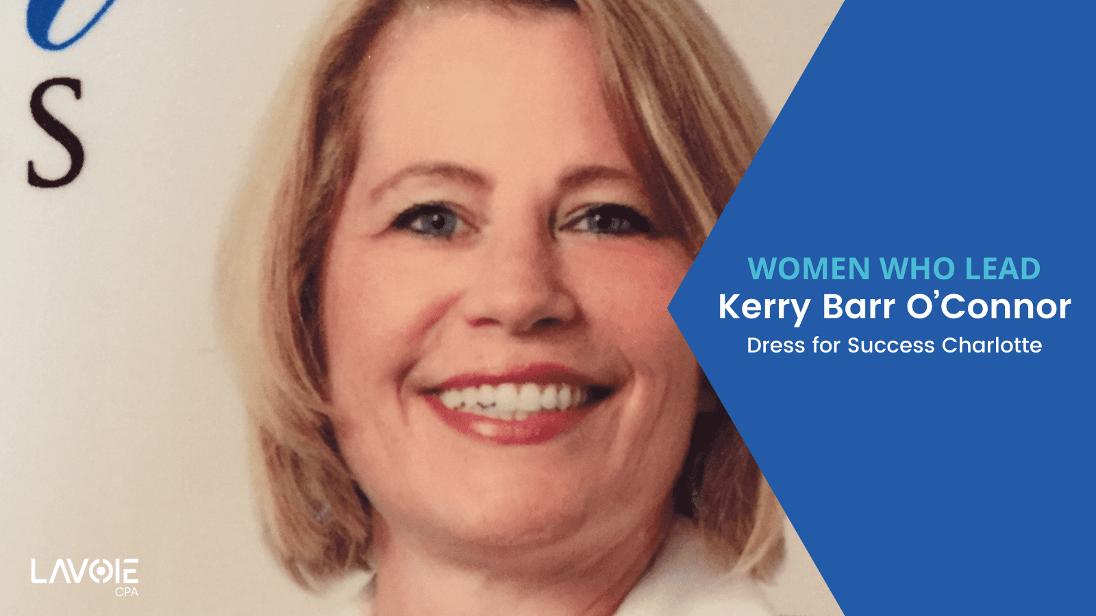 Women Who Lead: Kerry Barr O'Connor with Dress for Success Charlotte ...
